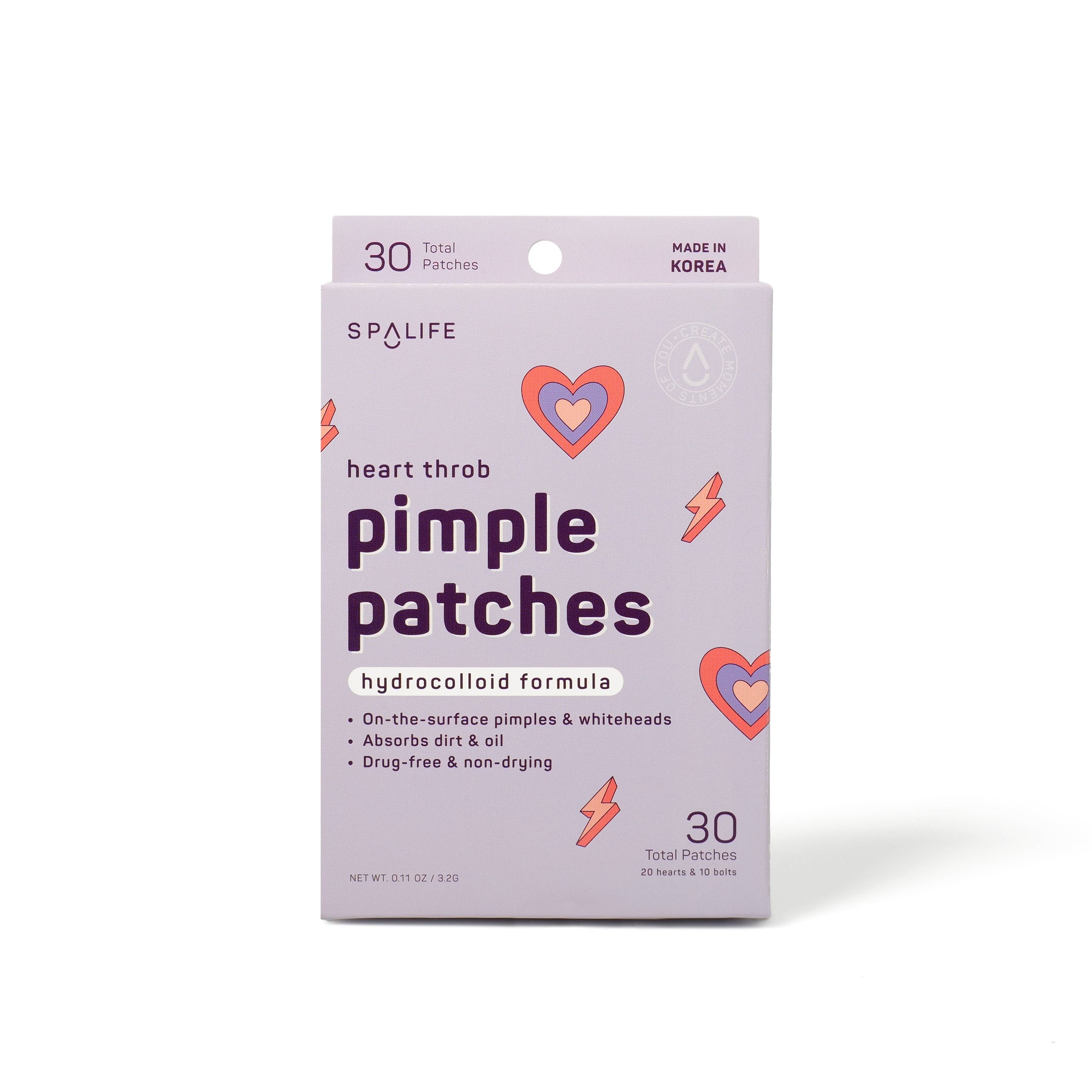 Heart Throb Hydrocolloid Pimple Patches | Studio South West Salon & Shop